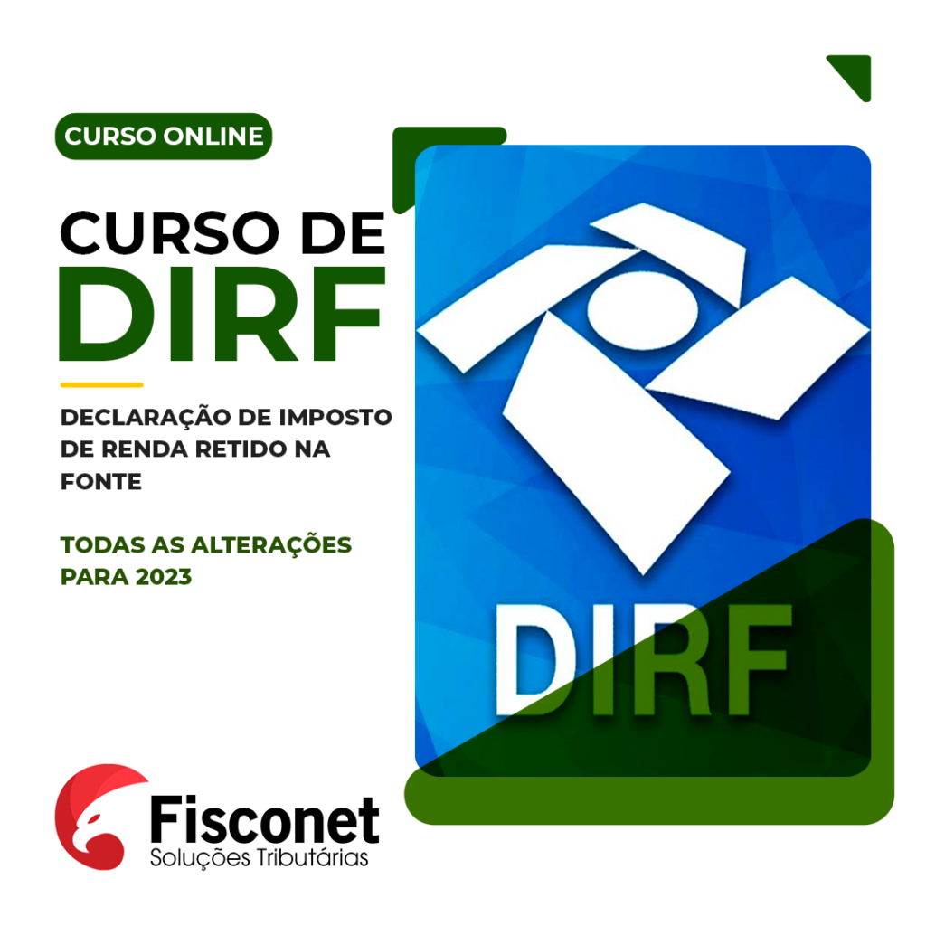 DIRF - DECLARAÇÃO DE IMPOSTO DE RENDA RETIDO NA FONTE - ATUALIZADO ATÉ ...